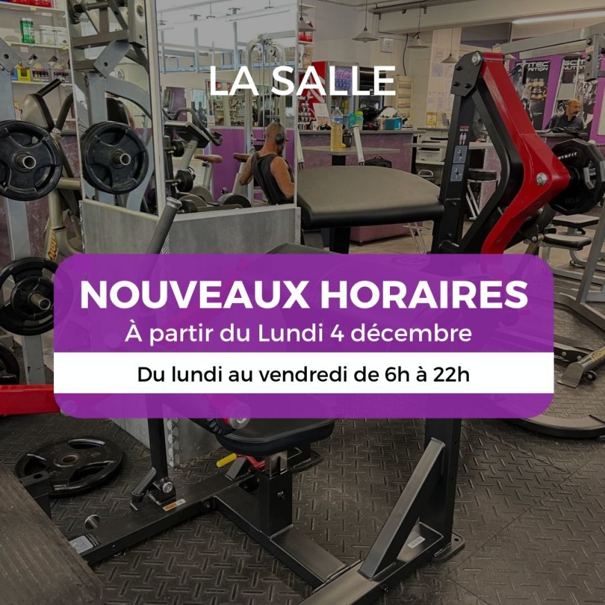 LA Salle Menton Nouveaux horaires 6h-22h - Radio Top Side